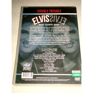 DVD ELVIS ELVIS DOUBLE TROUBLE DVD NACIONAL E ORIGINAL | Shopee Brasil