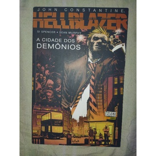 HQ Hellblazer A cidade dos demônios John Constantine Vertigo Panini | Shopee Brasil