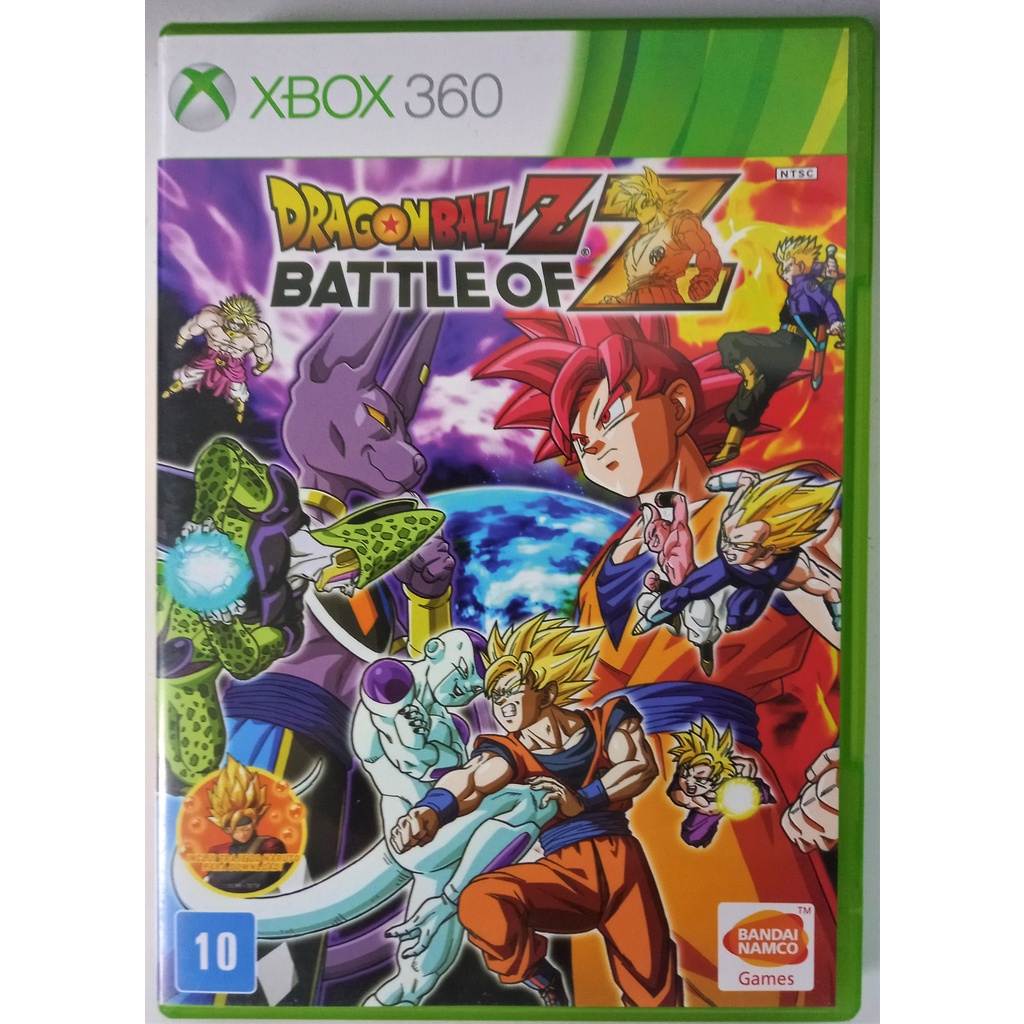 JOGO DRAGON BALL Z BATTLE OF Z ORIGINAL XBOX 360 MIDIA FISICA CD ...