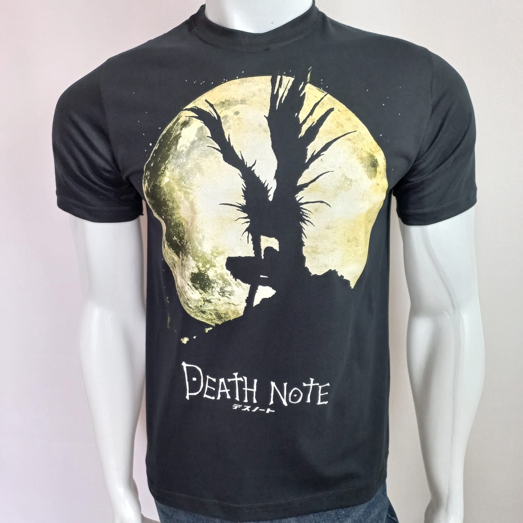 Camiseta Death Note L Kira Ryuk Anime Adulto e Infantil | Shopee Brasil