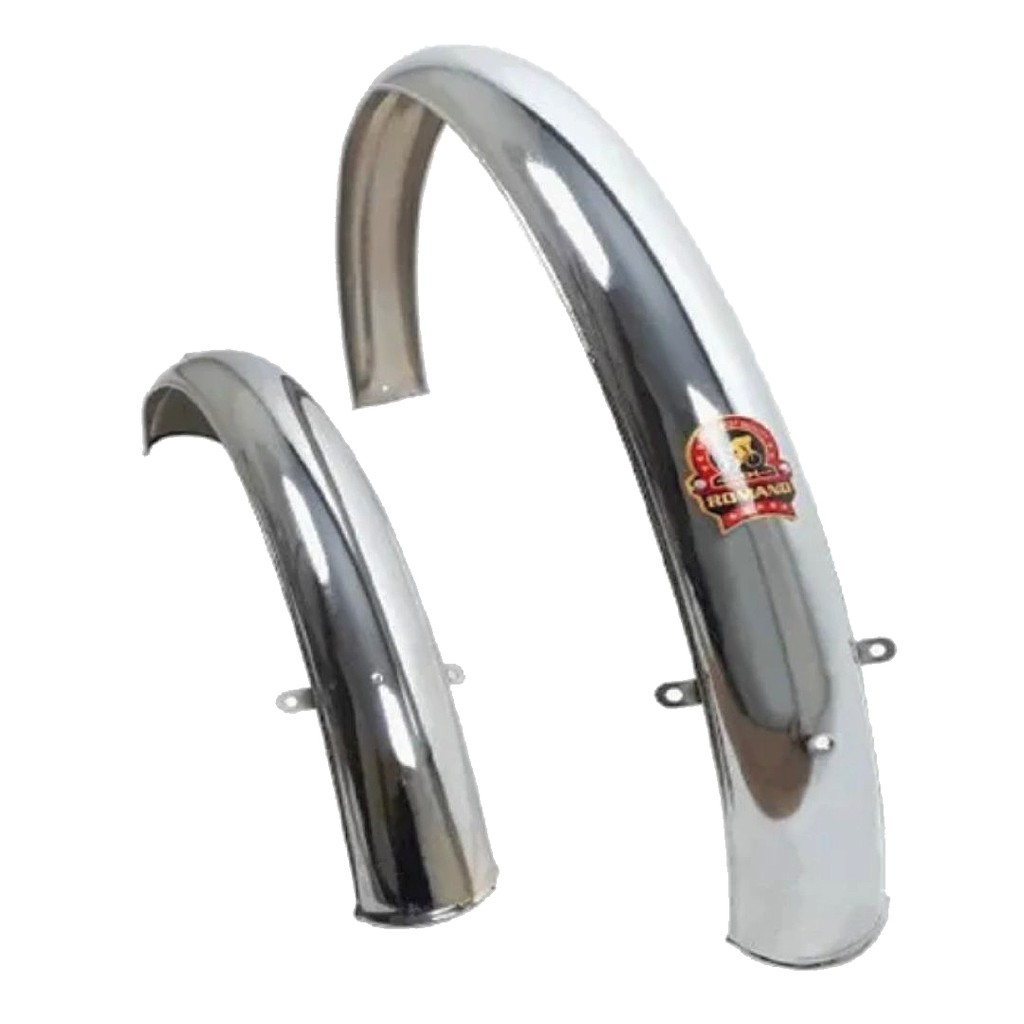 Paralama Cromado P/Bicicleta Antiga Aro 26 e 28 Phillips, Hercólis, Goricke e Monark década de ...