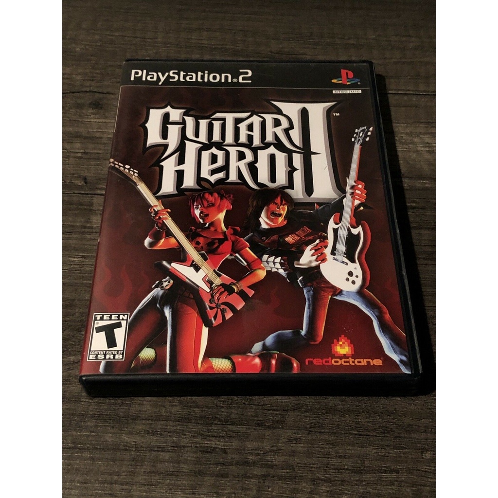 Jogo Guitar Hero II PS2 ( play 2 ) Lacrado | Shopee Brasil