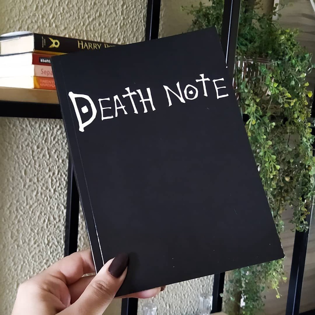 Caderno Death Note Light Yagami Ryuk Shinigami N Kira L Livro da Morte ...