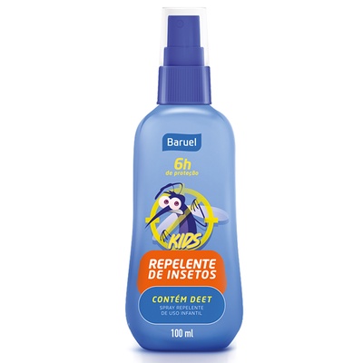 Repelente Spray Deet Baruel Kids 100ml | Shopee Brasil