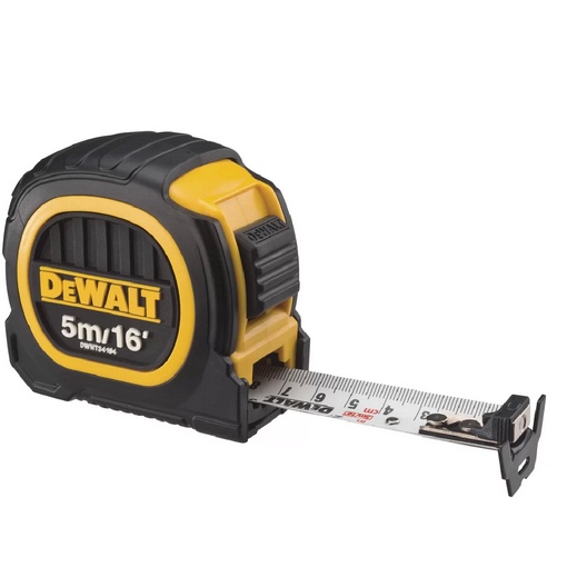 Trena Manual Emborrachada Duo 5m - DEWALT - DWHT34194L | Shopee Brasil