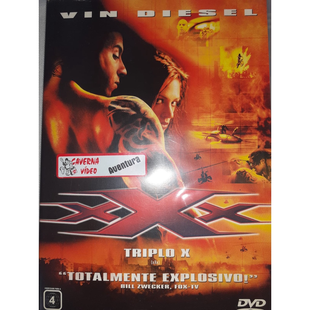 DVD FILME TRIPLO X VIN DIESEL | Shopee Brasil
