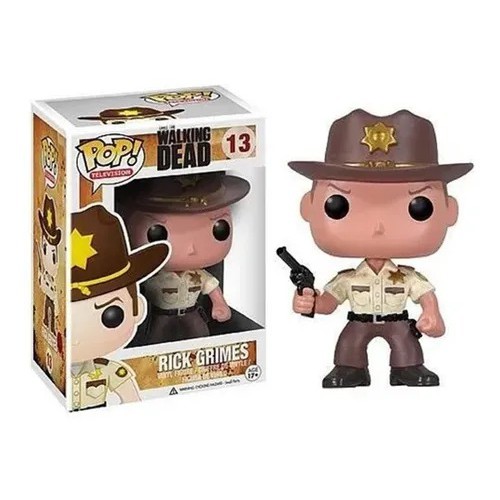 Funko Pop!the Walking Dead Rick Grimes #13 | Shopee Brasil