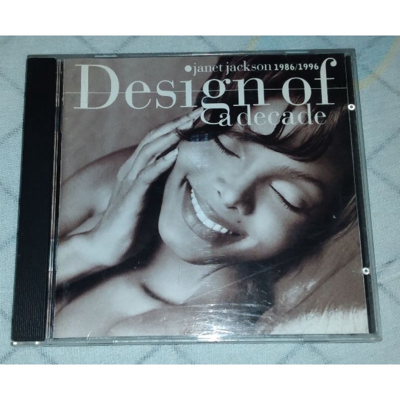 cd janet jackson desing of a decade 1986-1996 | Shopee Brasil