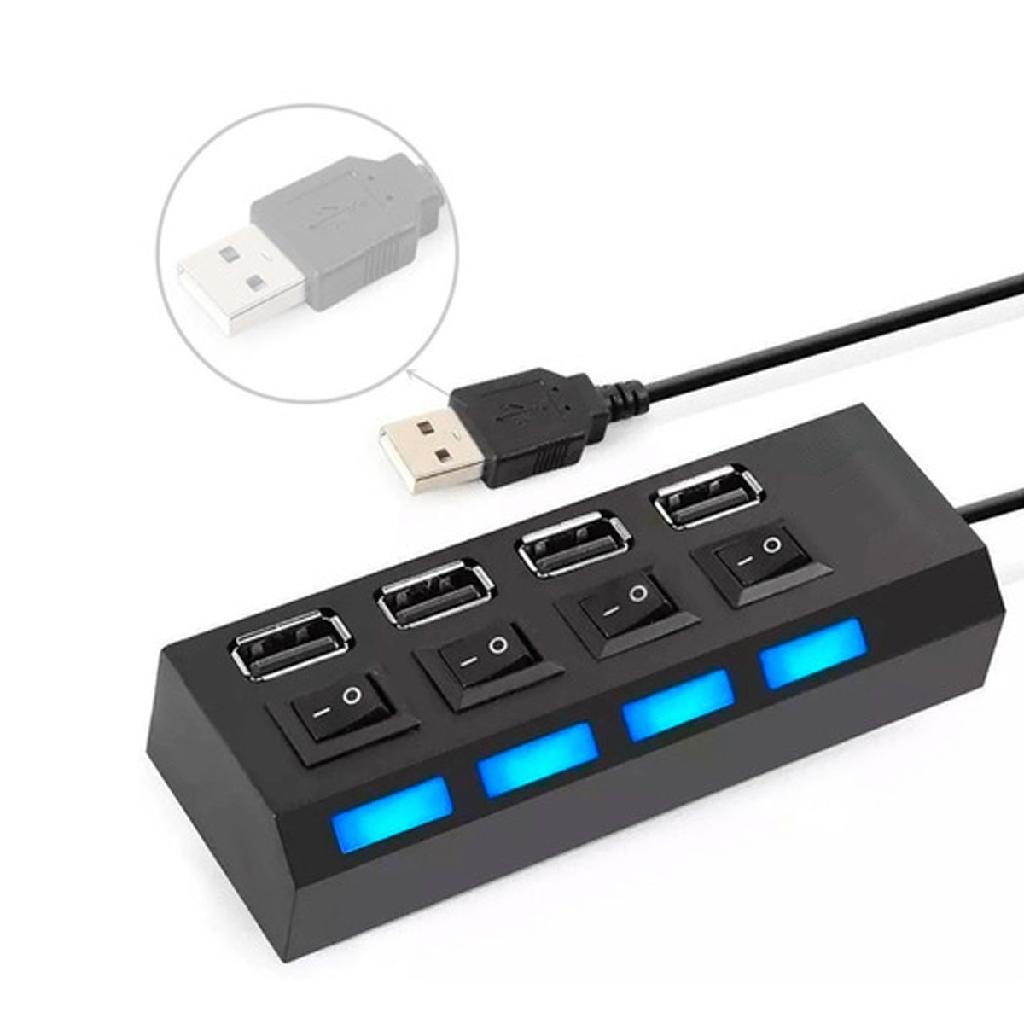 Hub Cabo Multiplicador Extensor Usb High Speed Hd Pen Drive Pc Note ...