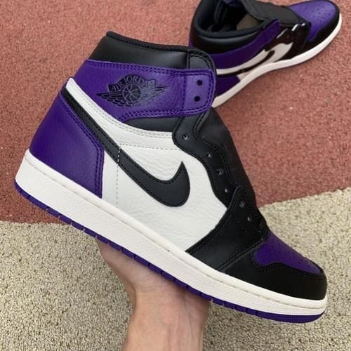 Tenis nike air jordan botinha preto com roxo unissex PSG confortavel ...