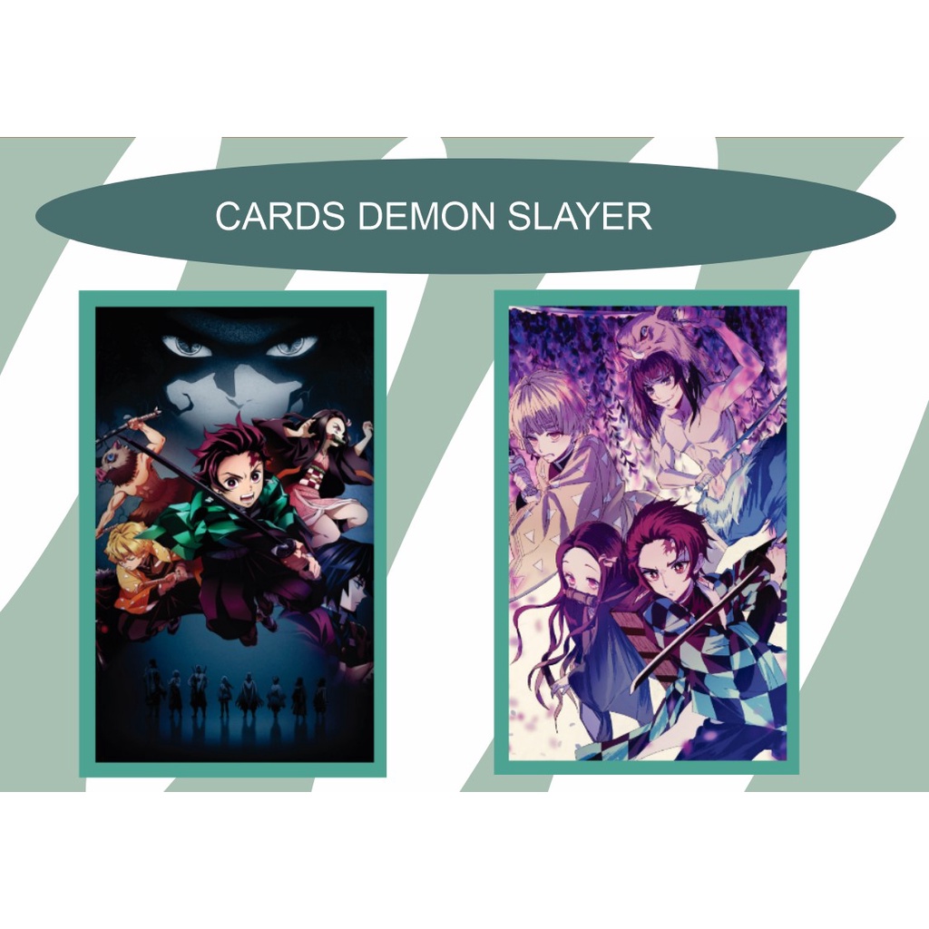 24 Cards Demon Slayer | Shopee Brasil
