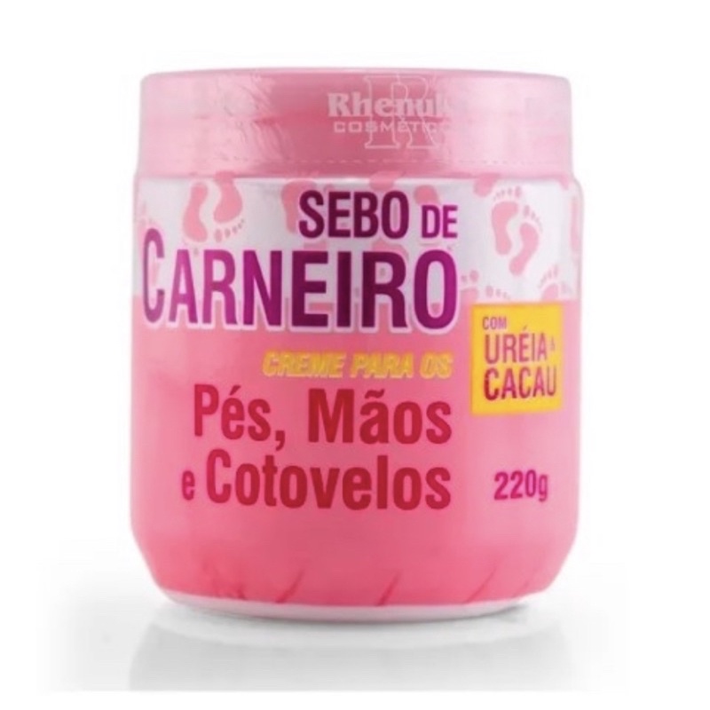 Creme sebo de Carneiro 220g | Shopee Brasil