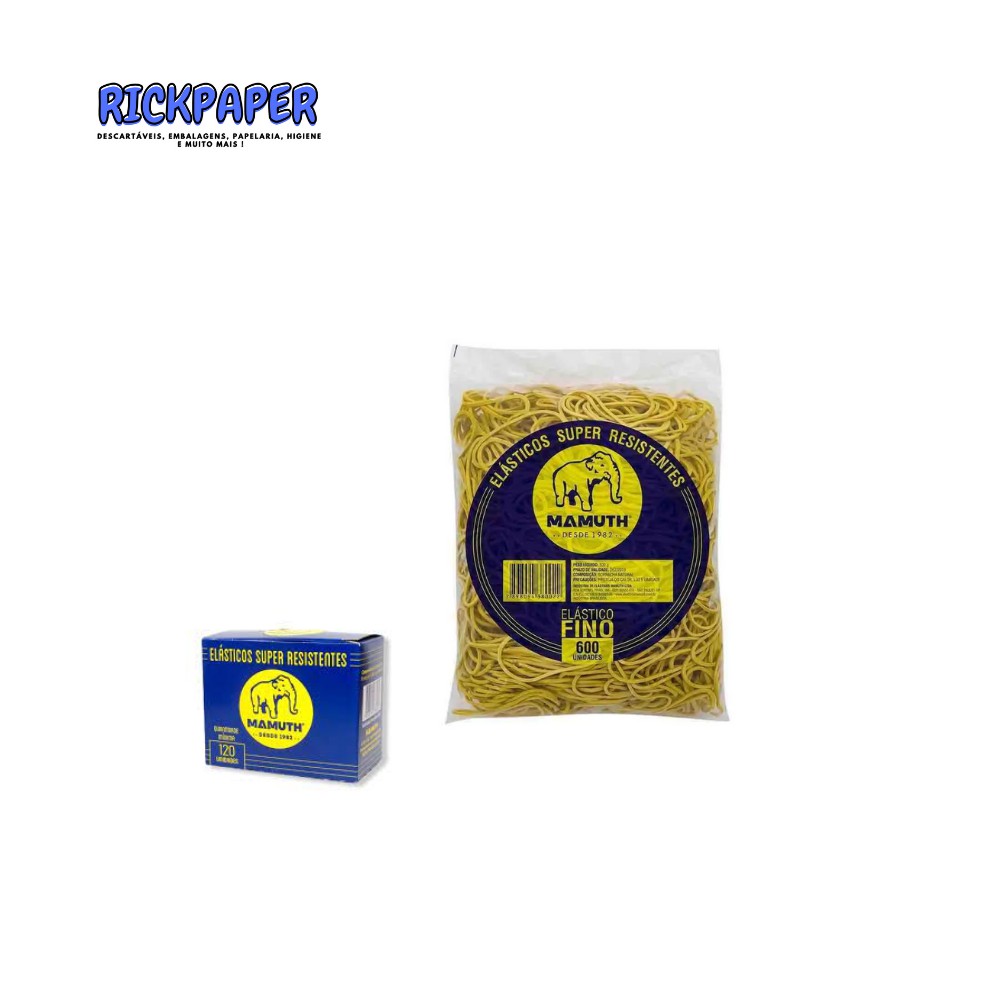 Elástico De Dinheiro Kit Com 120 E 600 De Látex - Escorrega o Preço