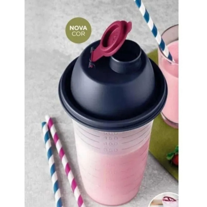Tupperware Quick Shake 500ml | Coqueteleira Academia & Drink | Shopee ...