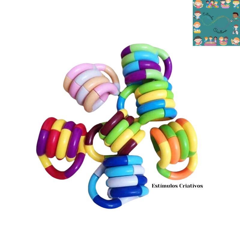 Fidget Toy tangle. Stim Toy tangle. Tangle Sensorial. Recurso ...