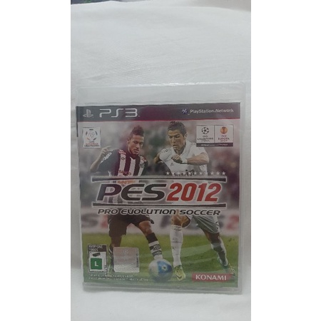 JOGO PS3 PES 2012 MÍDIA FISICO ORIGINAL EM PORTUGUÊS NOVO LACRADO ...