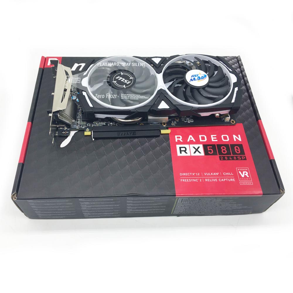 MSI AMD Radeon RX 5500 Xt 8gb Mech Oc Graphics Double data rate 6 ...