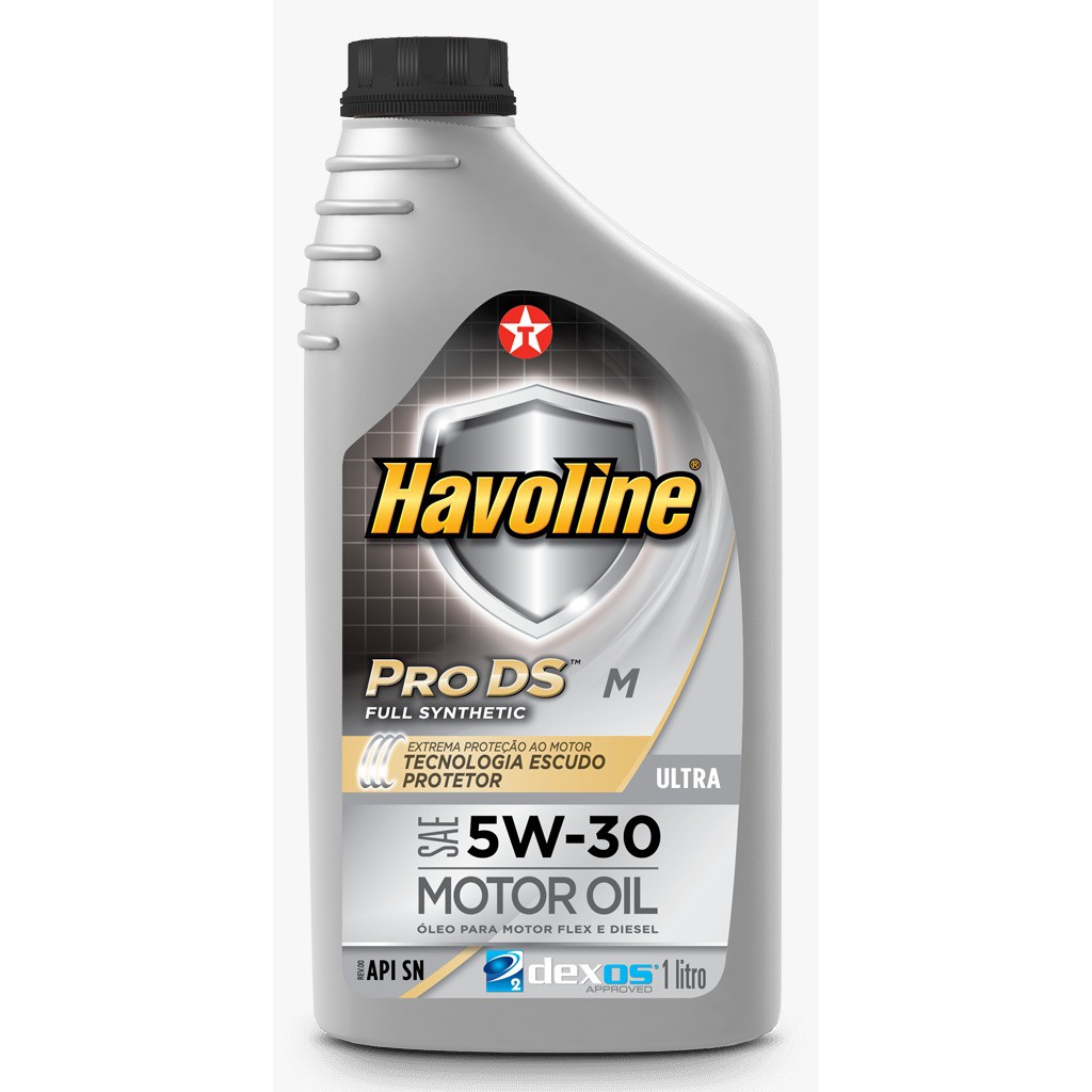 Havoline Prods M Full Synthetic Sae 5w-30 1lt Diesel E Flex | Shopee Brasil