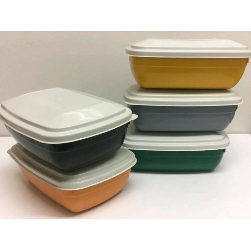 Kit 10x Potes Tipo Tupperware Grande Marmitex Plástico 1140ml ...