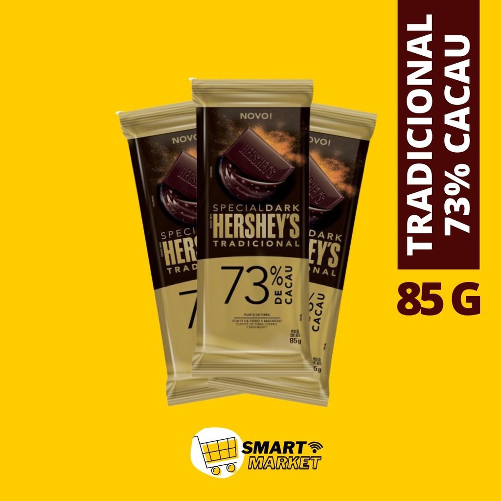 Barra Hershey's Special Dark 73% Cacau 85g - NOVO* | Shopee Brasil