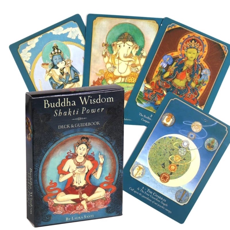 Buddha Wisdom Shakti Power Oracle Deck Oráculo Sabedoria De Buda ...