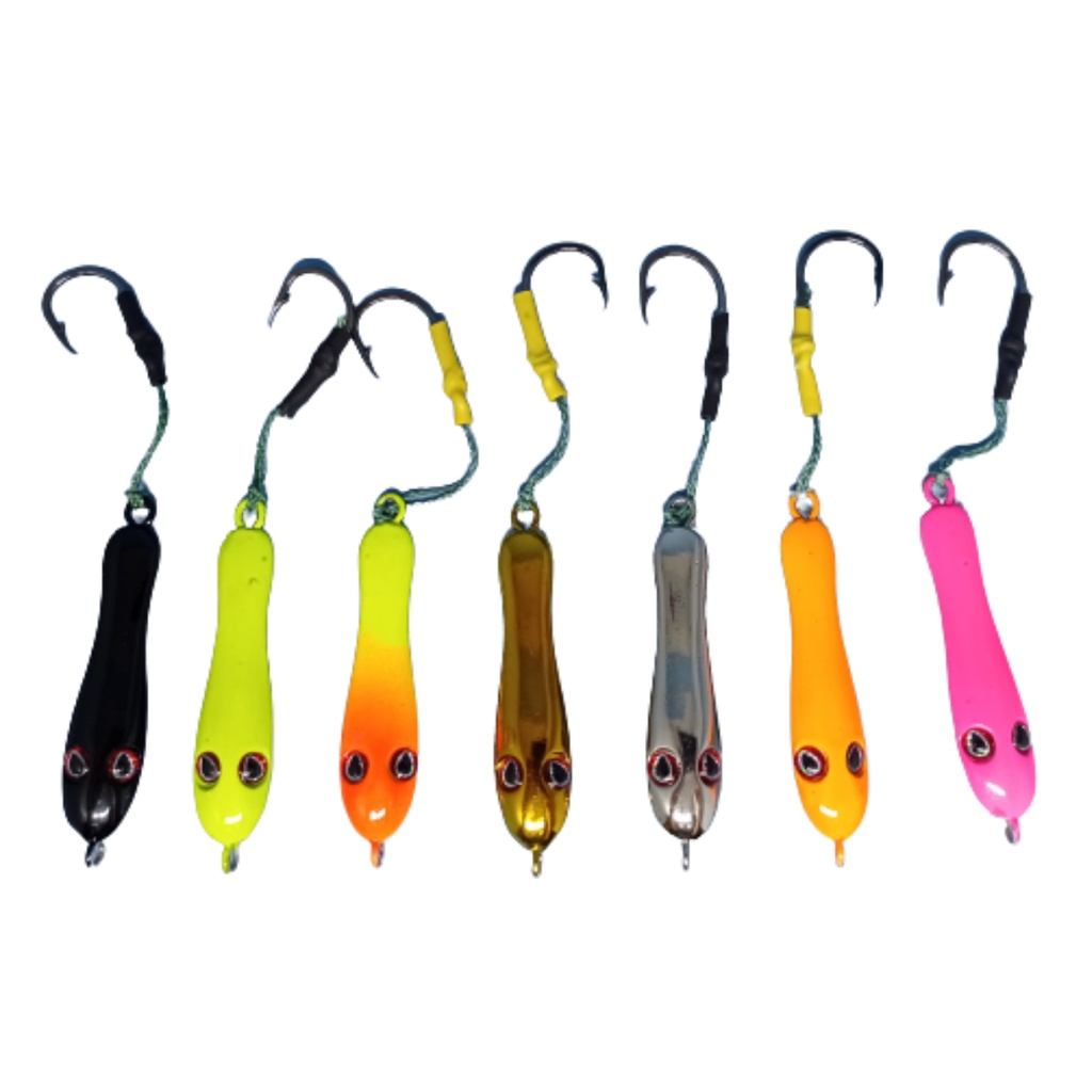 7 Isca Artificial Jump Jig Sapinho 10 Gramas 5,5 Cm- Matt's | Shopee Brasil