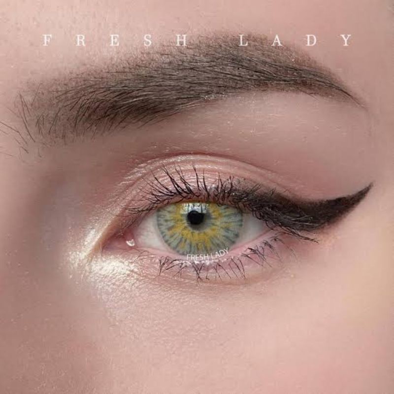 Lentes de Contato Pupila Reduzida New York Gogh Gray+ estojo de brinde ...