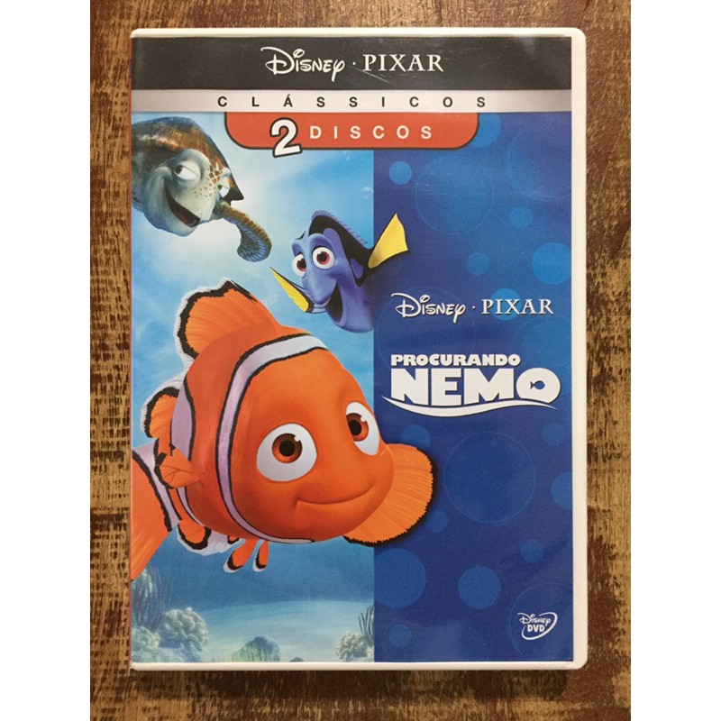 DVD Procurando Nemo - 2 discos/duplo (Disney - Pixar) | Shopee Brasil