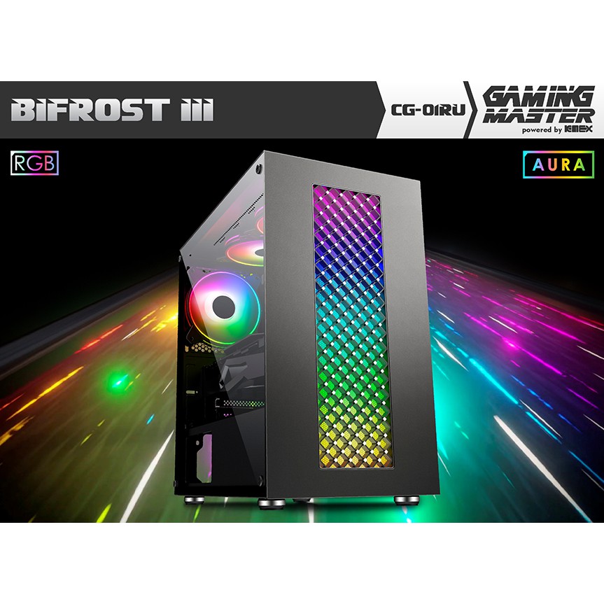 Gabinete Gamer Bifrost III, Middle Tower - CG-01RU, sem Fan | Shopee Brasil