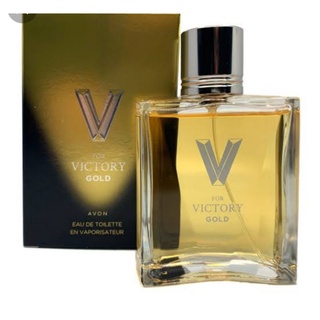 Perfume Victory Gold Avon masculino 75ml | Shopee Brasil