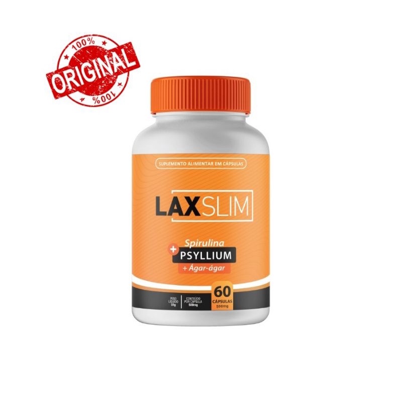 Lax Slim Emagrecedor 100% Natural Efeito Barriga Chapada | Shopee Brasil
