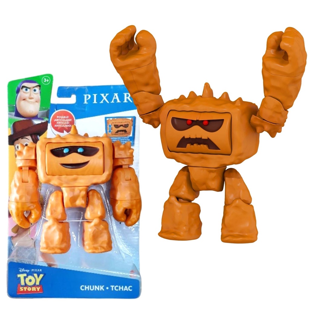Boneco Chunk Articulado Toy Story Tchac Disney Pixar Mattel | Shopee Brasil