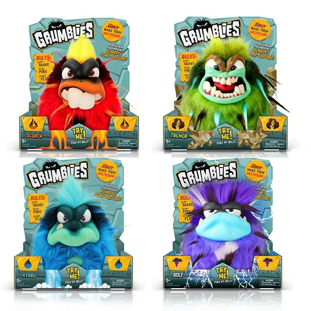 Brinquedo Boneco Grumblies Monstros Interativos Sortidos | Shopee Brasil