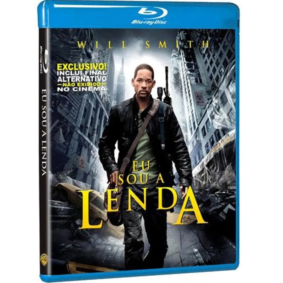 Blu-ray Eu Sou A Lenda - Legendado Original [Seminovo] | Shopee Brasil