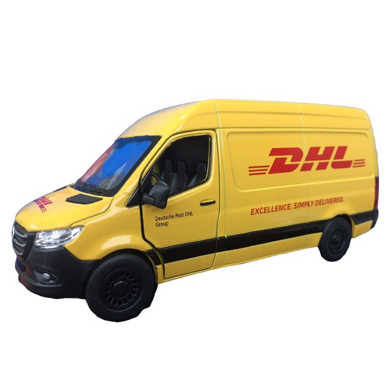 Miniatura DHL Sprinter Mercedes-Benz escala 1/48 | Shopee Brasil