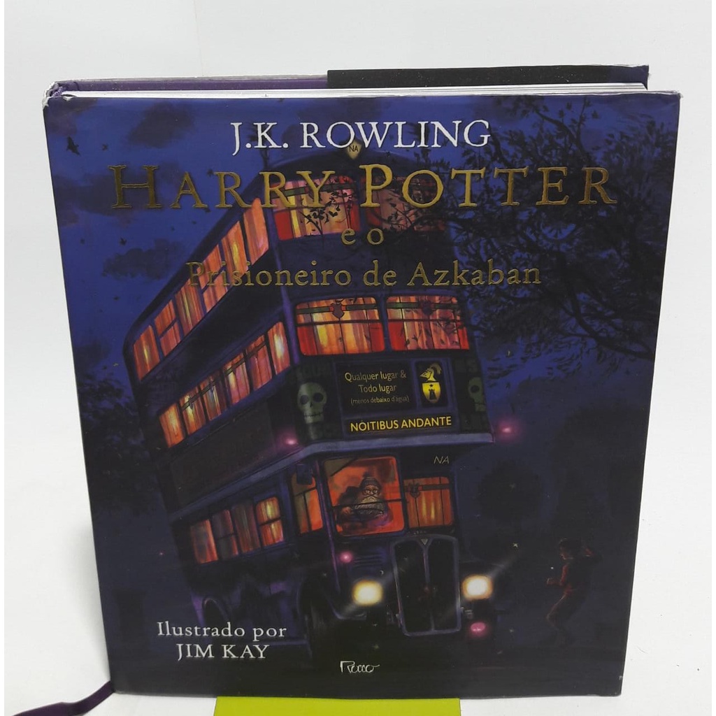 Livro Harry Potter e o Prisioneiro de Azkaban - Ilustrado por Jim Kay ...