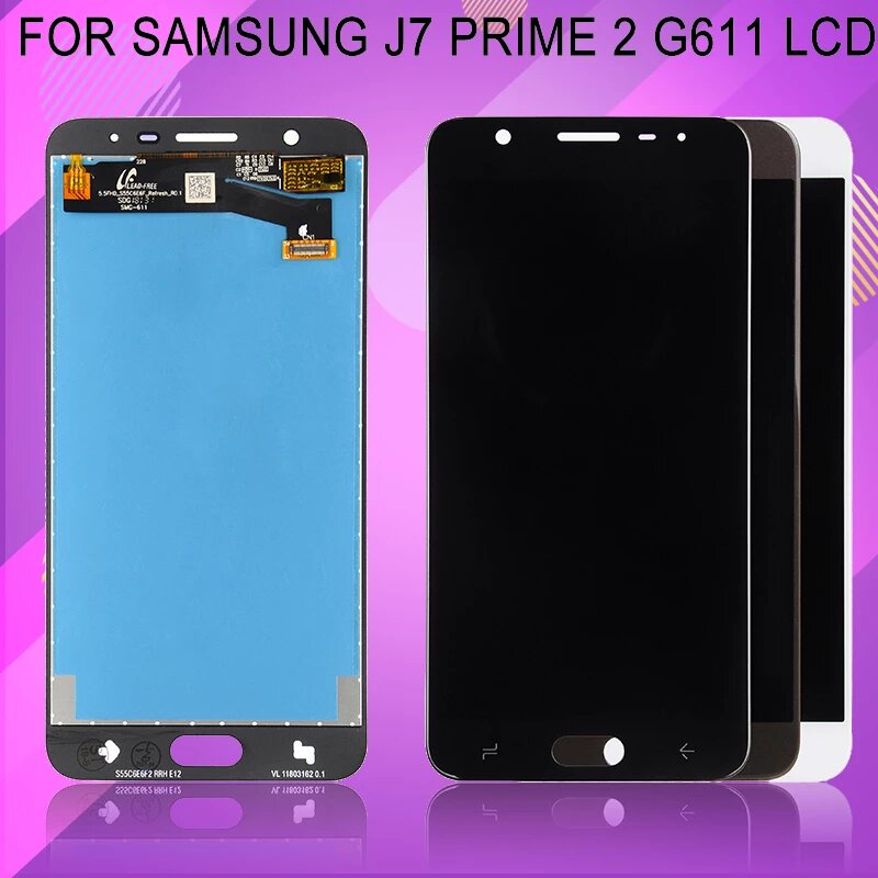 Tela Frontal Display LCD Touch Galaxy J7 Prime 2 G611Marron | Shopee Brasil