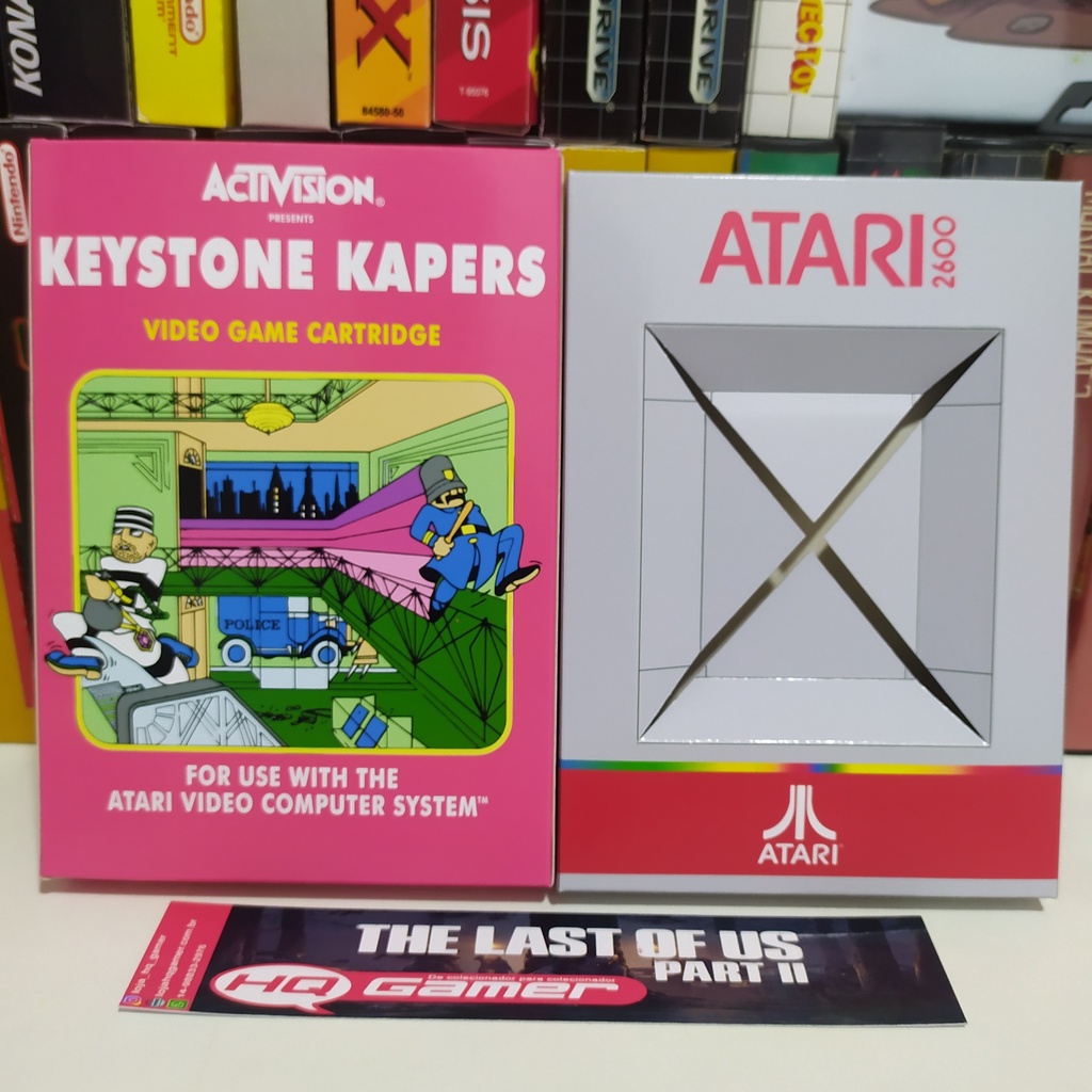 Keystone Kapers - Box do Jogo (Atari 2600) | Shopee Brasil