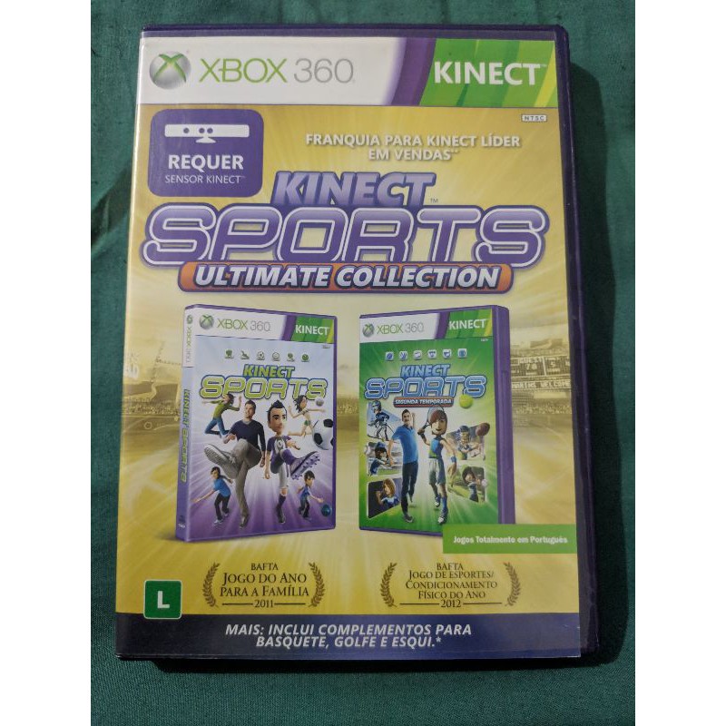 jogo Kinect sports ultimate collection Xbox 360 ntsc mídia física ...