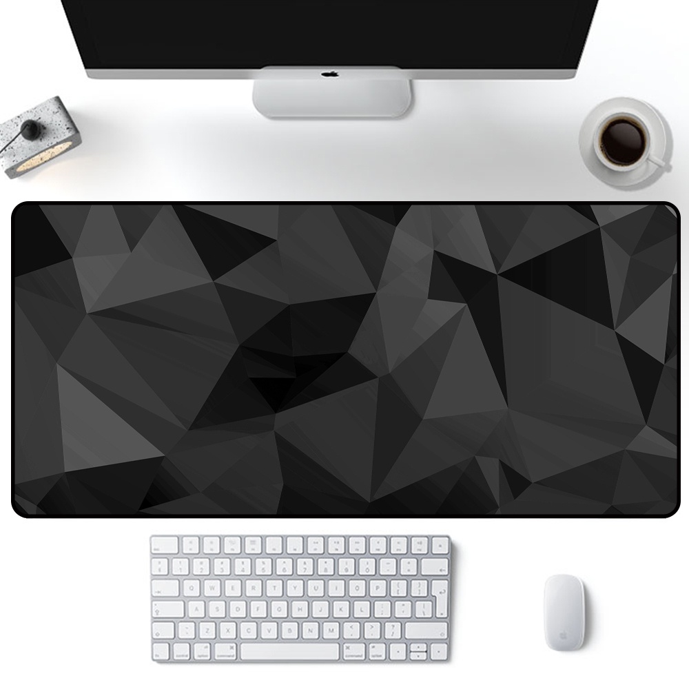 Mouse Pad Preto Cinza Tapete Roxo Rosa Azul Mesa Slipmat 90x40 Beat De ...