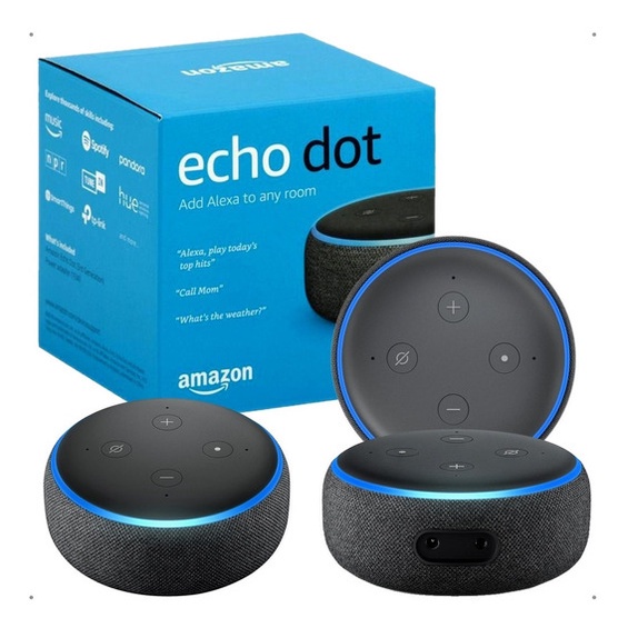 Alexa Echo dot 3 Original com garantia de 11 meses Lacrada Preta ...
