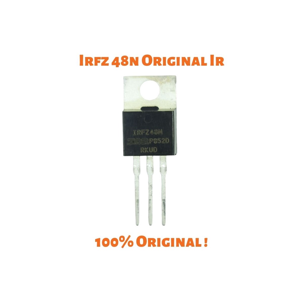 Transistor Irfz 48n Irfz48 Mosfet To-220ab Original Ir | Shopee Brasil