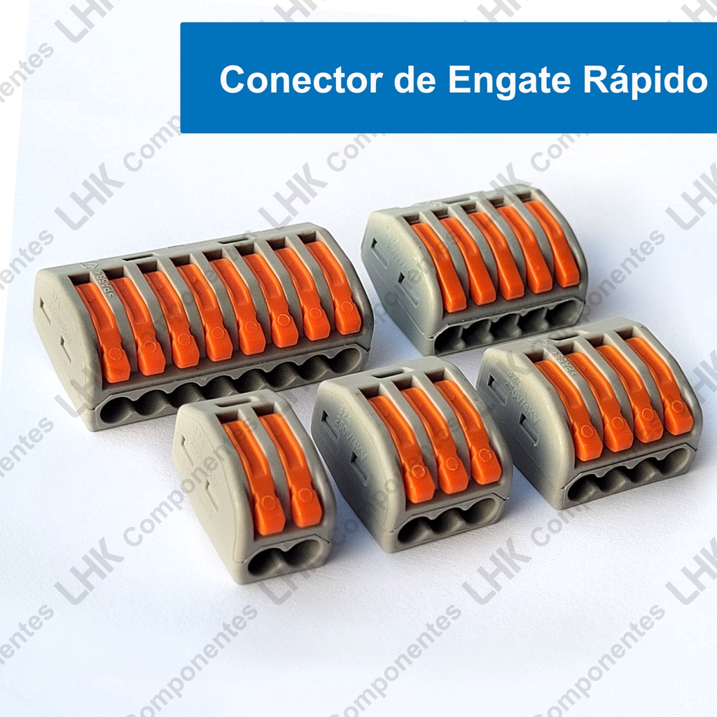 Conector Elétrico De Emenda E Derivação 3M Scotchlok IDC 562 Pacote Com ...