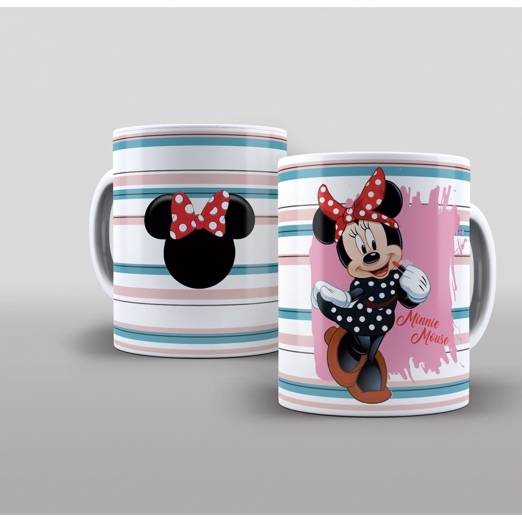 Caneca Minnie Mouse - Presente - Porcelana | Shopee Brasil