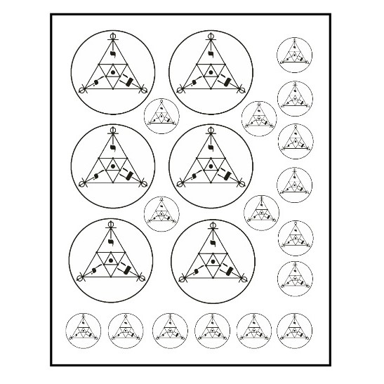 kit com 3 Cartelas de Adesivos SCAP em vinil transparente OU branco ...