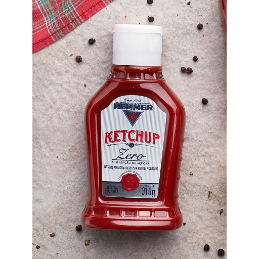 Ketchup Zero Adição de Açúcar 370g - Cepêra - Escorrega o Preço