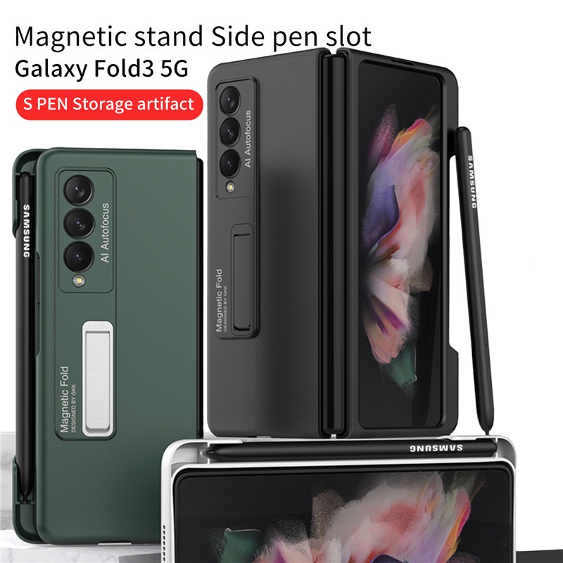 Ultrafino Ith Side S Pen Slot Casing Samsung Galaxy Z Fold 3 5G Zfold 3 ...