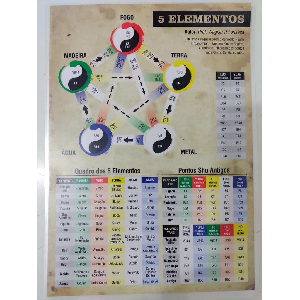 Mapa 5 Elementos - Wagner | Shopee Brasil