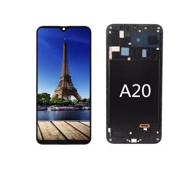 Tela Frontal Touch Display A20 Com Aro Original Importada Oled (envio Imediato ) | Shopee Brasil