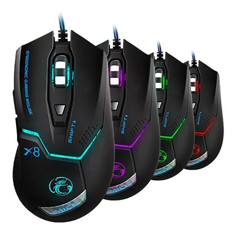 Mouse Gamer Profissional B-max Gaming 6d 3200dpi - X8 Gaming | Shopee Brasil